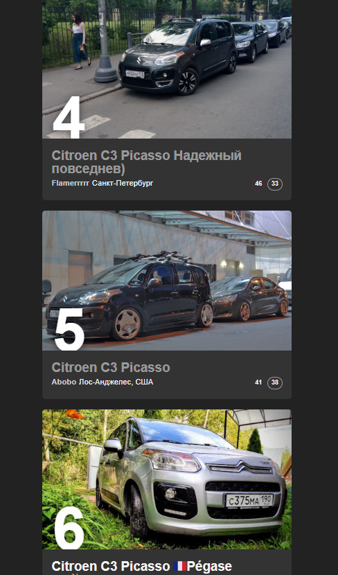#6 в топе C3 Picasso 🎉 — Citroen C3 Picasso, 1,4 л, 2013 года | рейтинг ...