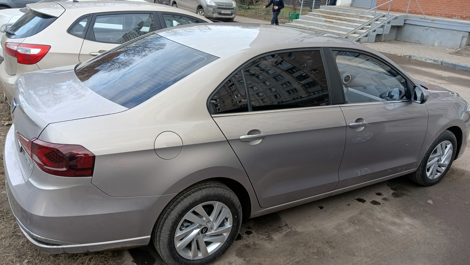 Тонировка — Jetta VA3, 1,5 л, 2023 года | стайлинг | DRIVE2