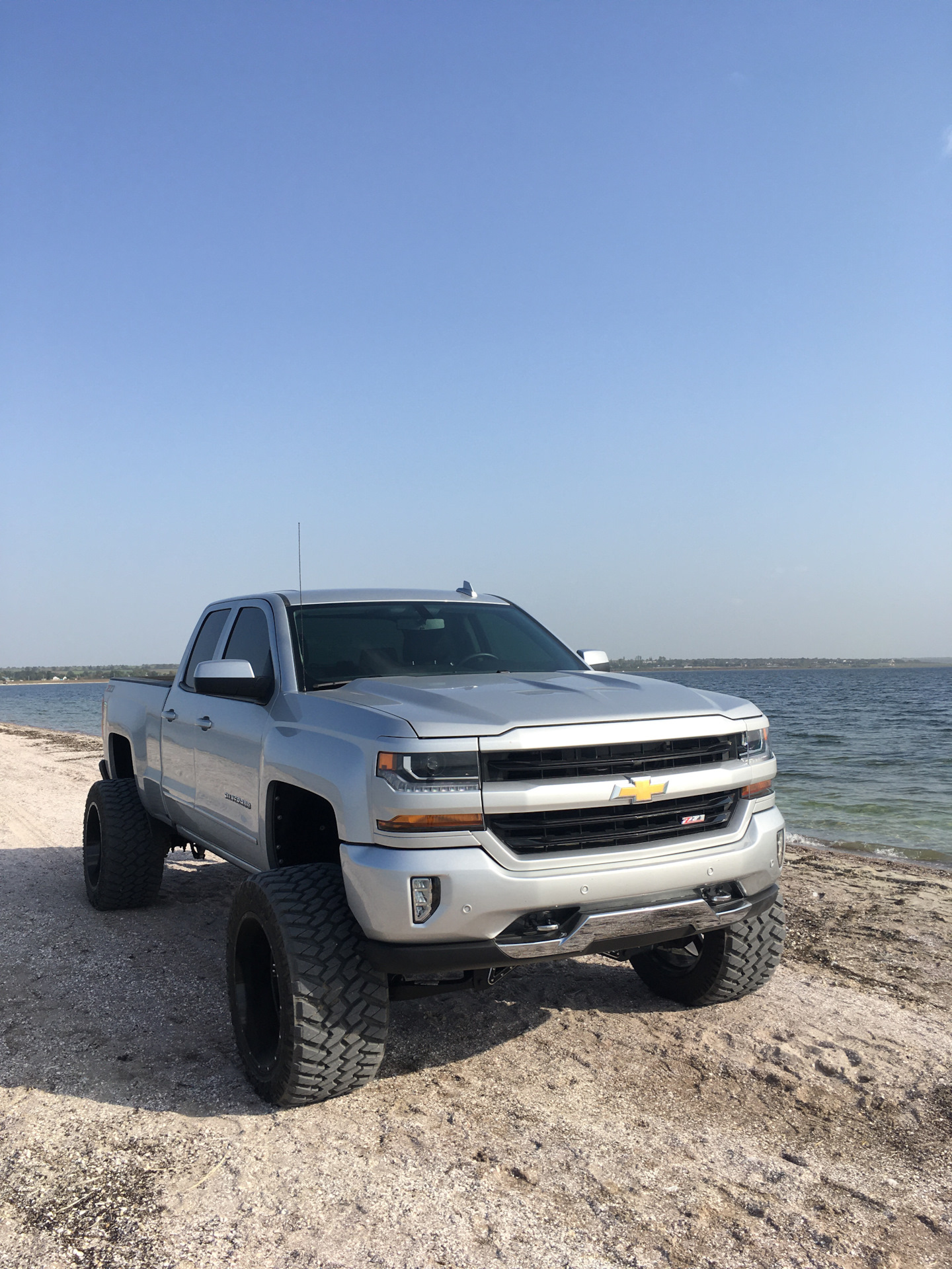 Первый off-road — Chevrolet Silverado (K2XX), 5,3 л, 2018 года ...