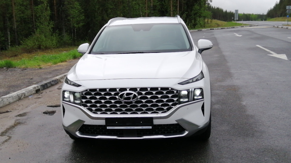 Установка ПТФ или led балки в Santa Fe 4 FL — Hyundai Santa Fe (4G), 2 ...