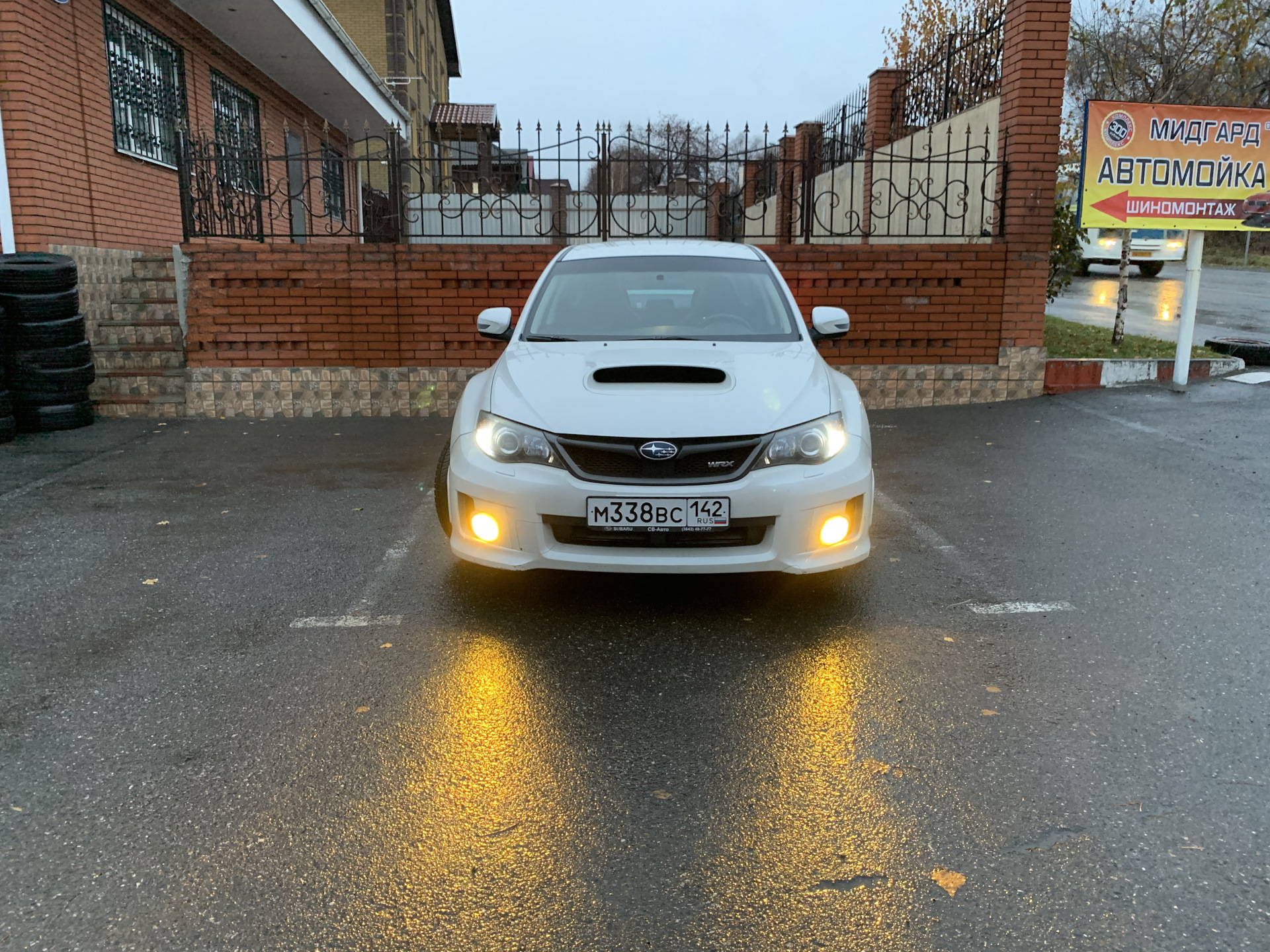 PIAA SOLAR YELLOW — Subaru Impreza WRX (GH/GE/GV/GR), 2,5 л, 2011 года ...