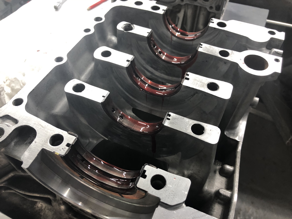 сборка двигателя ej20 часть 1 — Subaru Impreza WRX (GC, GL), 2 л, 1999 ...