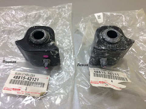 4881542121 Втулка стабилизатора TOYOTA LEXUS | Запчасти на DRIVE2