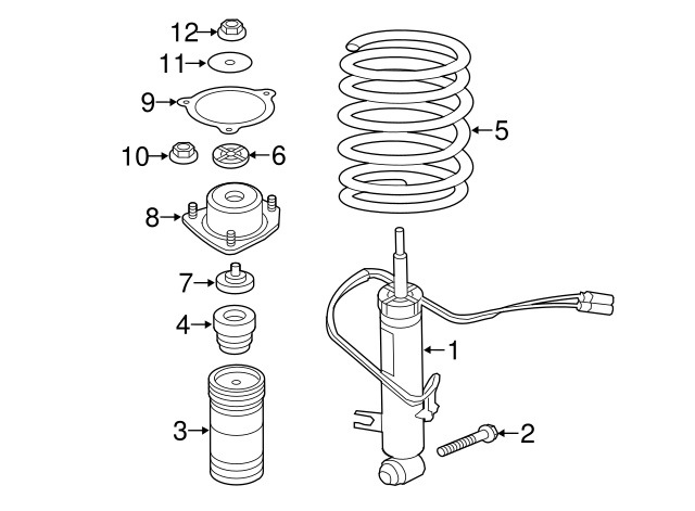 37126794543 Амортизатор Л ЗД BMW | Запчасти на DRIVE2