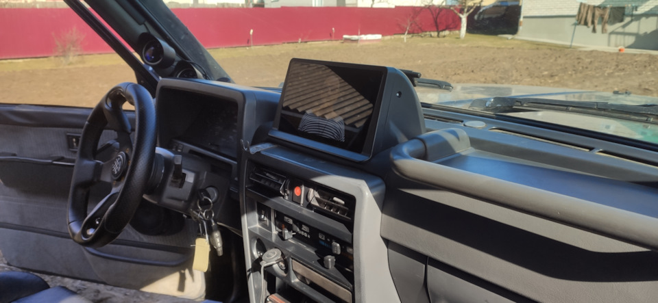 Магнитола 9.5дюймов — Nissan Patrol GR I (Y60), 2,8 л, 1989 года ...