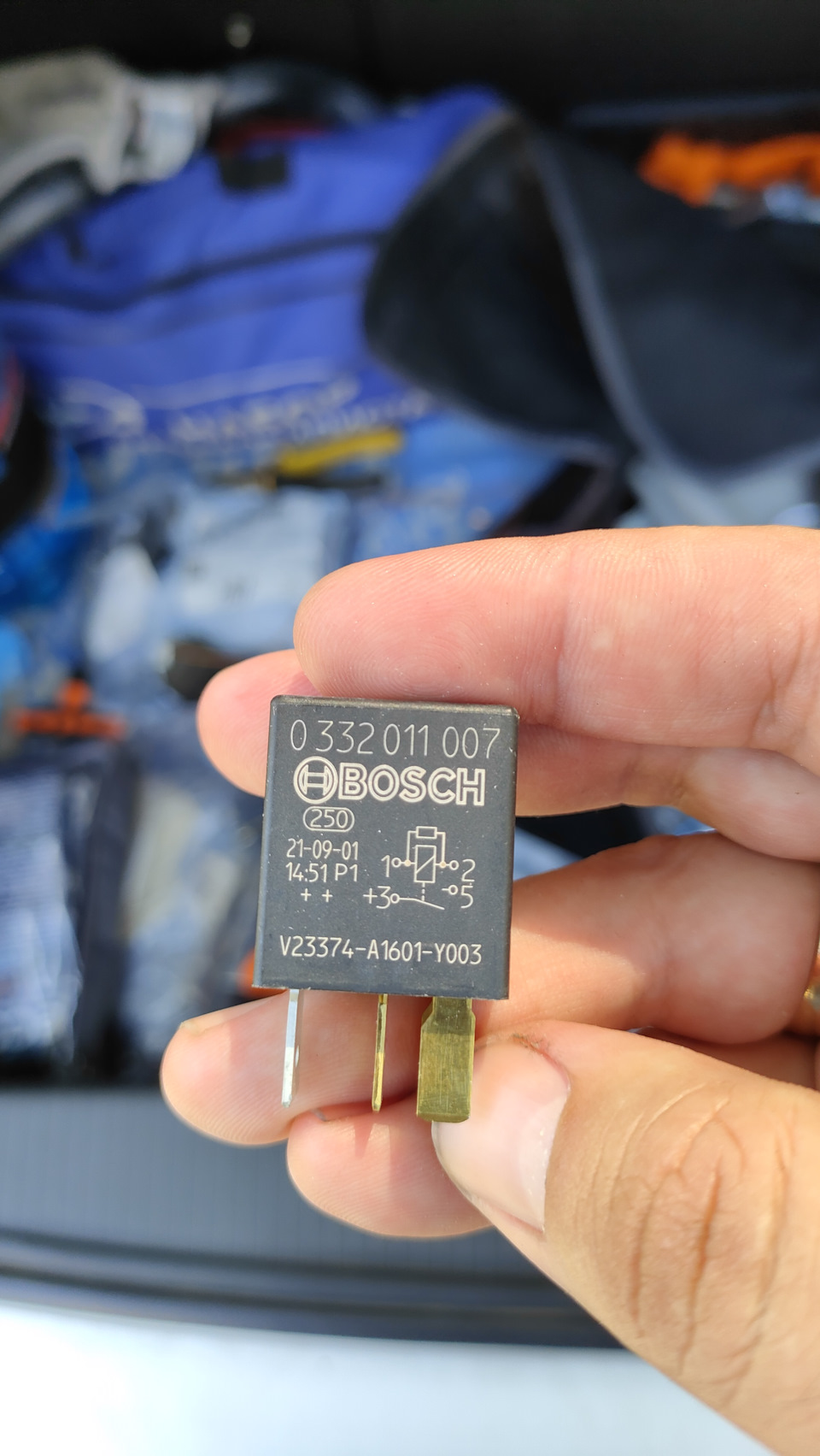 0332011007 МИКРО-РЕЛЕ 12В 20А BOSCH | Запчасти на DRIVE2