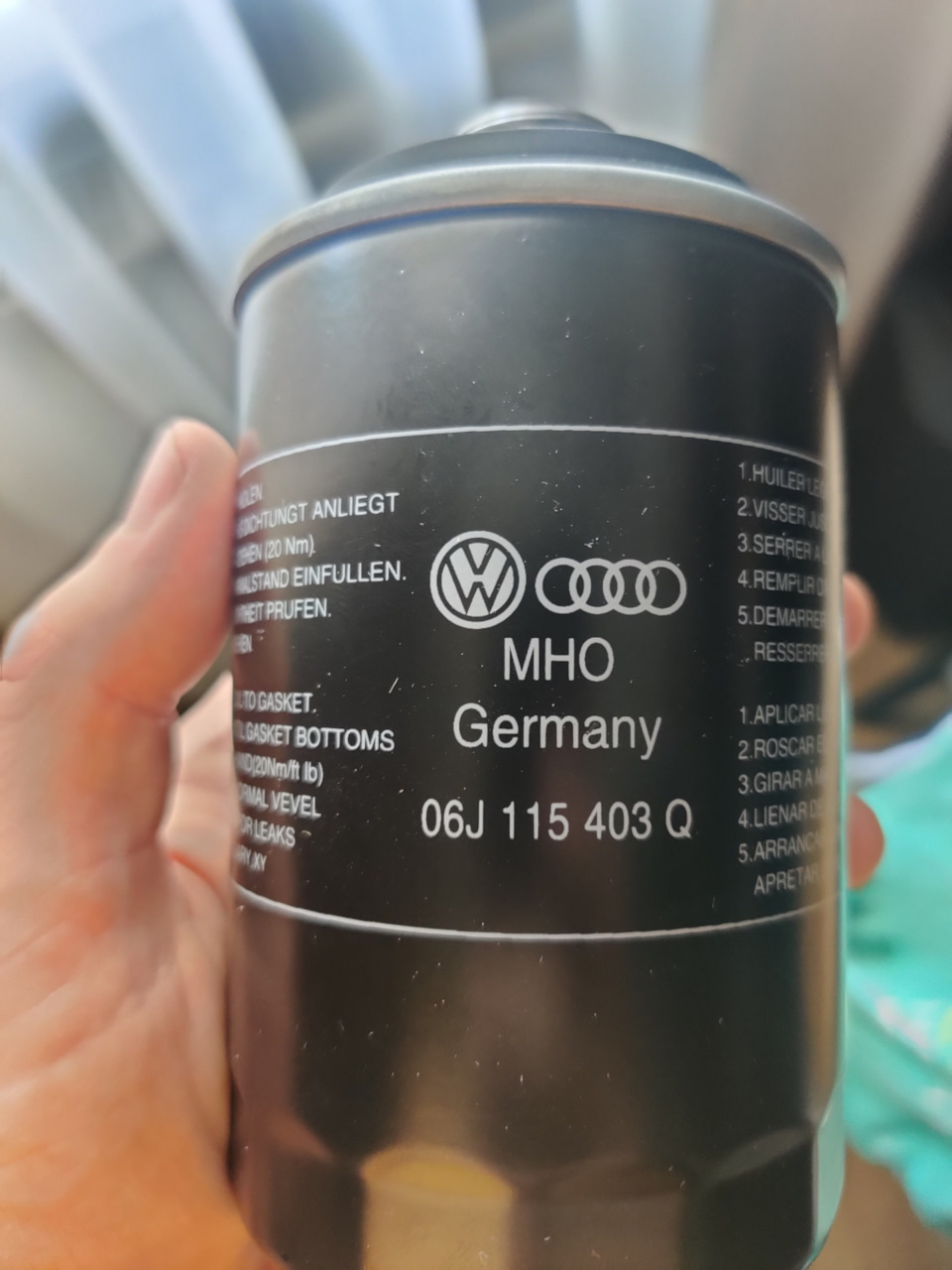 Оригинал или подделка? — Volkswagen Passat B7, 1,8 л, 2012 года ...