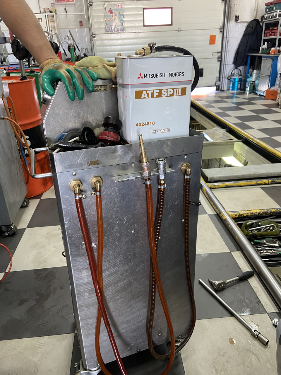 4024610 Масло трансмиссионное DiaQueen ATF SP-III, 4л Mitsubishi ...