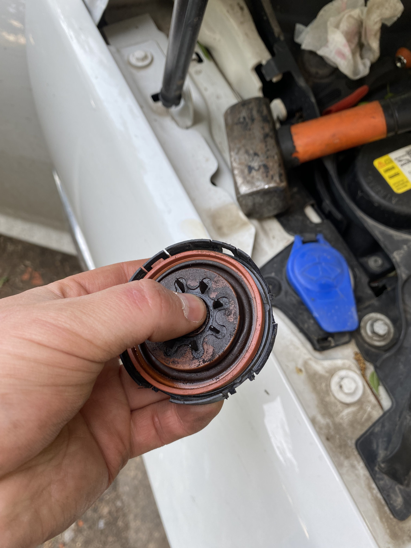 Прыгают обороты на ХХ. Ошибки p2187 и p2189 PCV КВКГ — Jaguar XF (1G ...