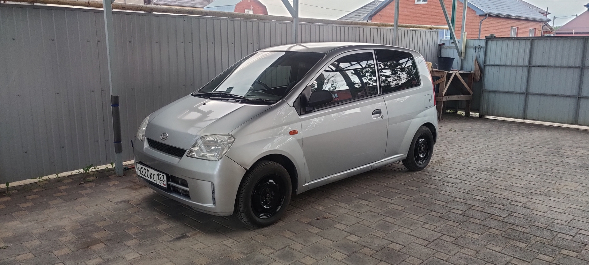 34) Тонировка передних и лобового стекол — Daihatsu Mira (L250, L260 ...