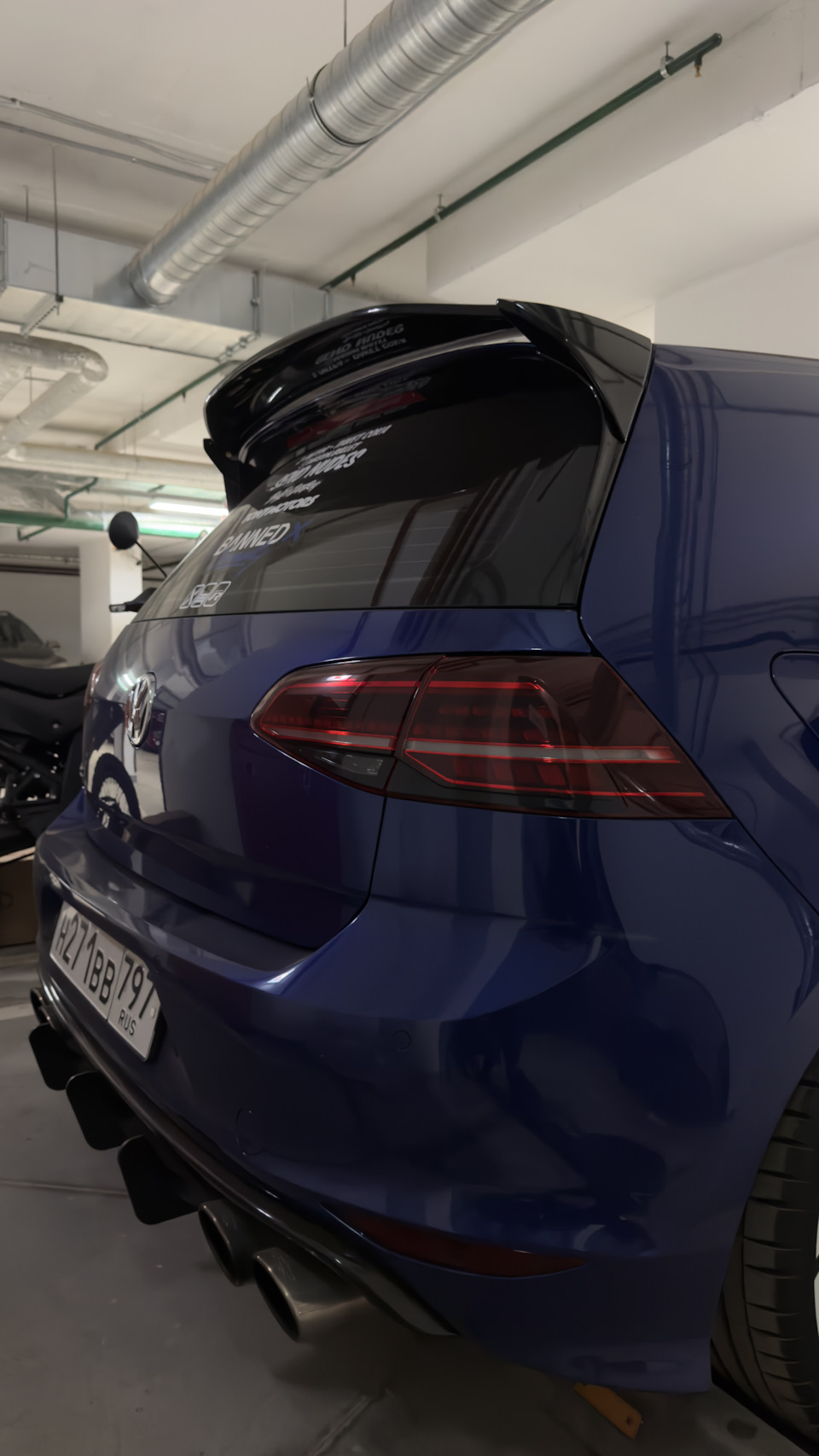 Спойлер Aspec PPV400 — Volkswagen Golf R Mk7, 2 л, 2015 года | стайлинг ...