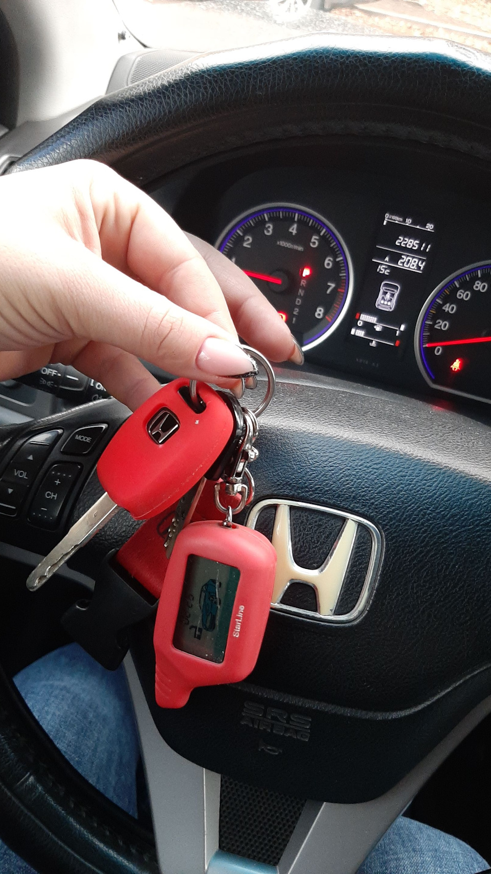 Ключ от сердца♥️🔑 — Honda CR-V (RE), 2 л, 2007 года | аксессуары | DRIVE2