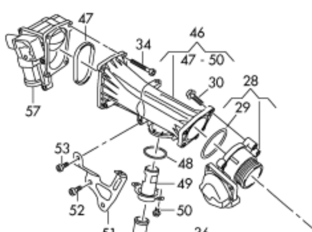 Чистка EGR Touareg nf 3.0tdi — Volkswagen Touareg (2G), 3 л, 2012 года ...