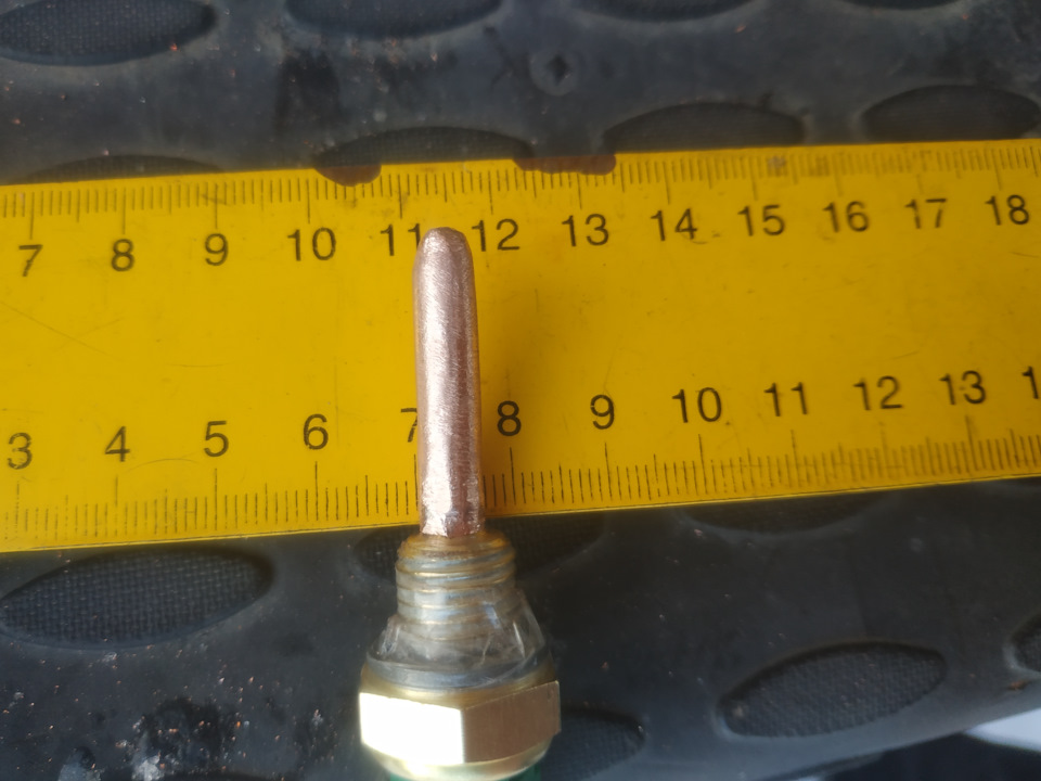 Удлинение датчика температуры охлаждающей жидкости — Citroen Nemo, 1,4 ...