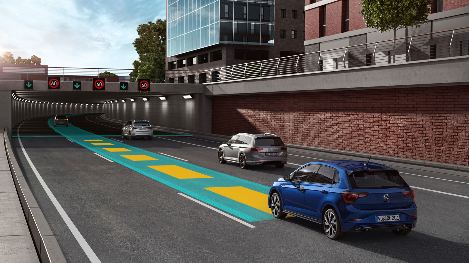 Travel Assist — ассистент путешествия — Volkswagen Polo liftback, 1,4 л ...