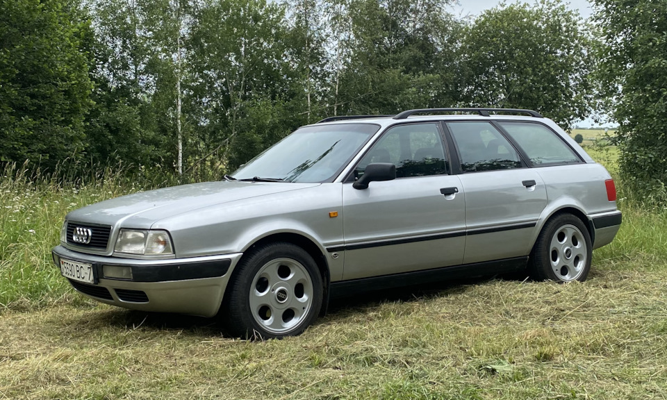 AZEV Type B 205/55R16 ET30 — Audi 80 (B4), 1,6 л, 1994 года | колёсные ...