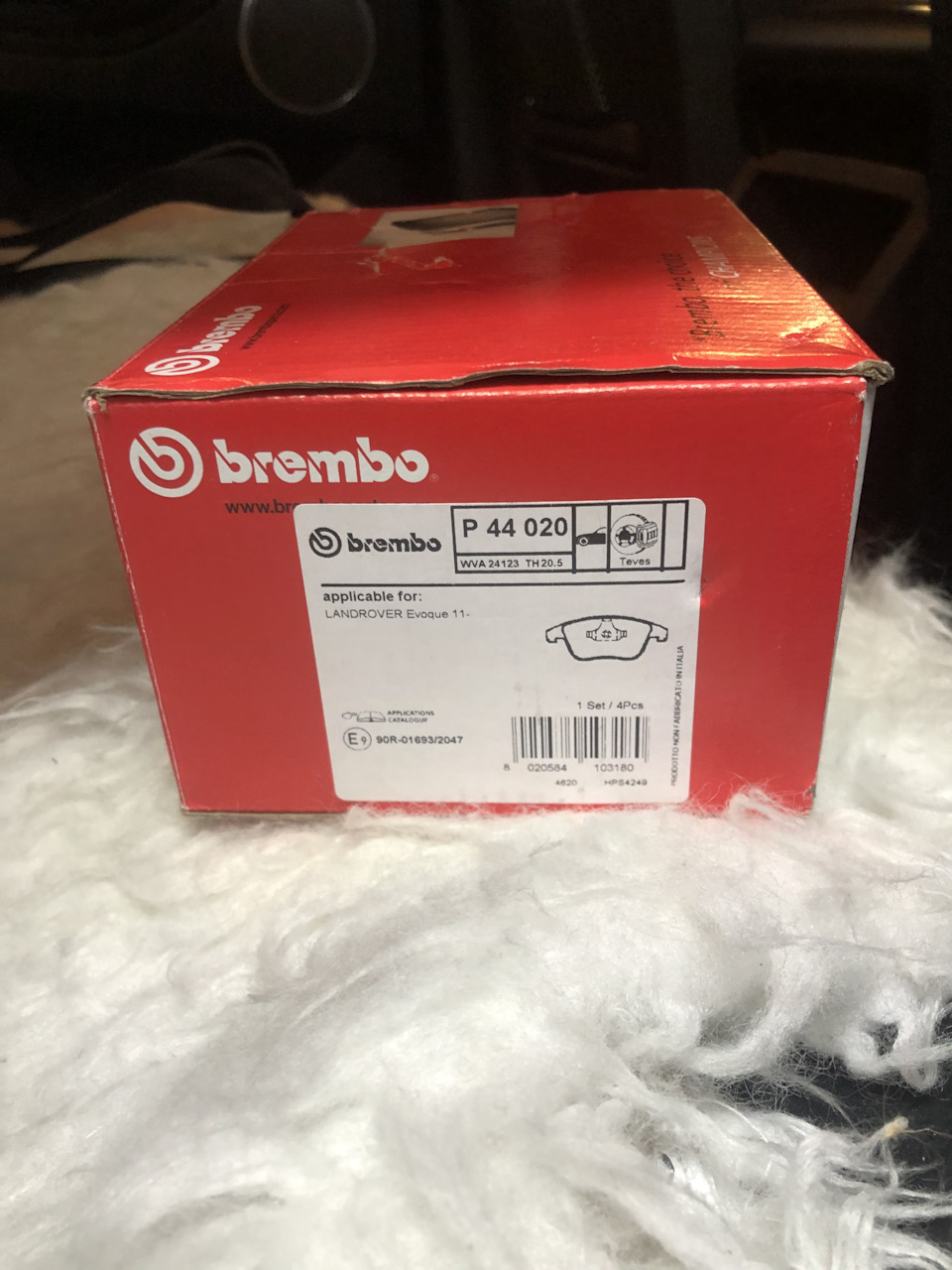 P44020 Тормозные колодки brembo | Запчасти на DRIVE2