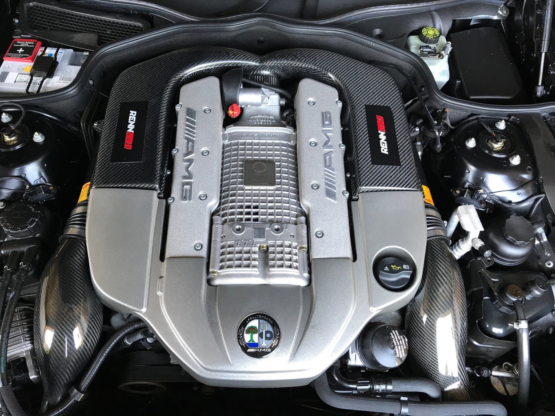 M113 kompressor впуск — Mercedes-Benz CLS 55 AMG (C219), 5,4 л, 2006 ...