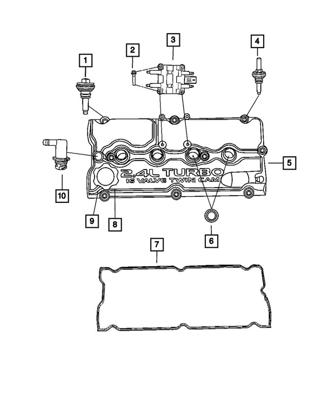 04609103AB Катушка зажигания Chrysler | Запчасти на DRIVE2
