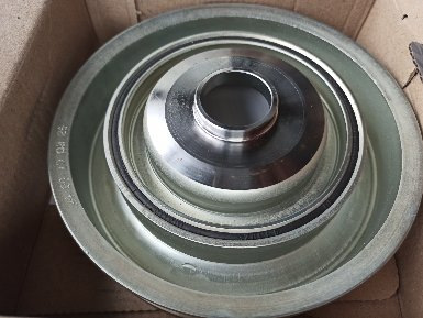 Pulley stock vs pulley light stock only f4r — Renault Megane II, 1,4 л ...