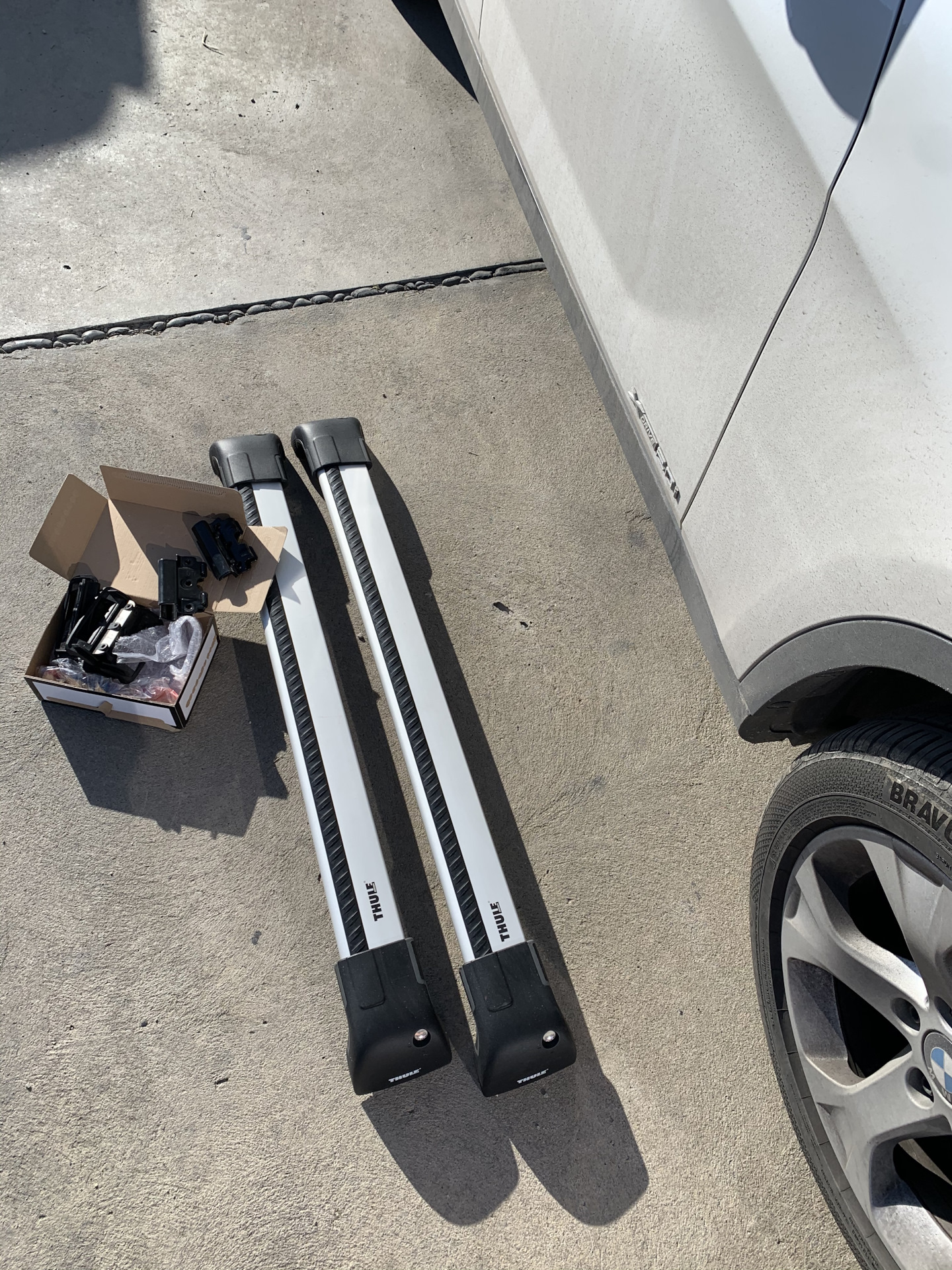 Thule wingbar edge 9594 — BMW X1 (E84), 2 л, 2014 года | аксессуары ...