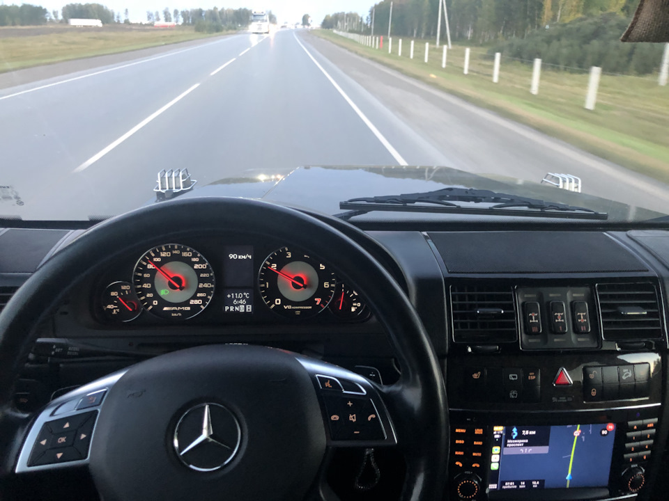 5) руль — Mercedes-Benz G 55 AMG (W463), 5,4 л, 2005 года | тюнинг | DRIVE2