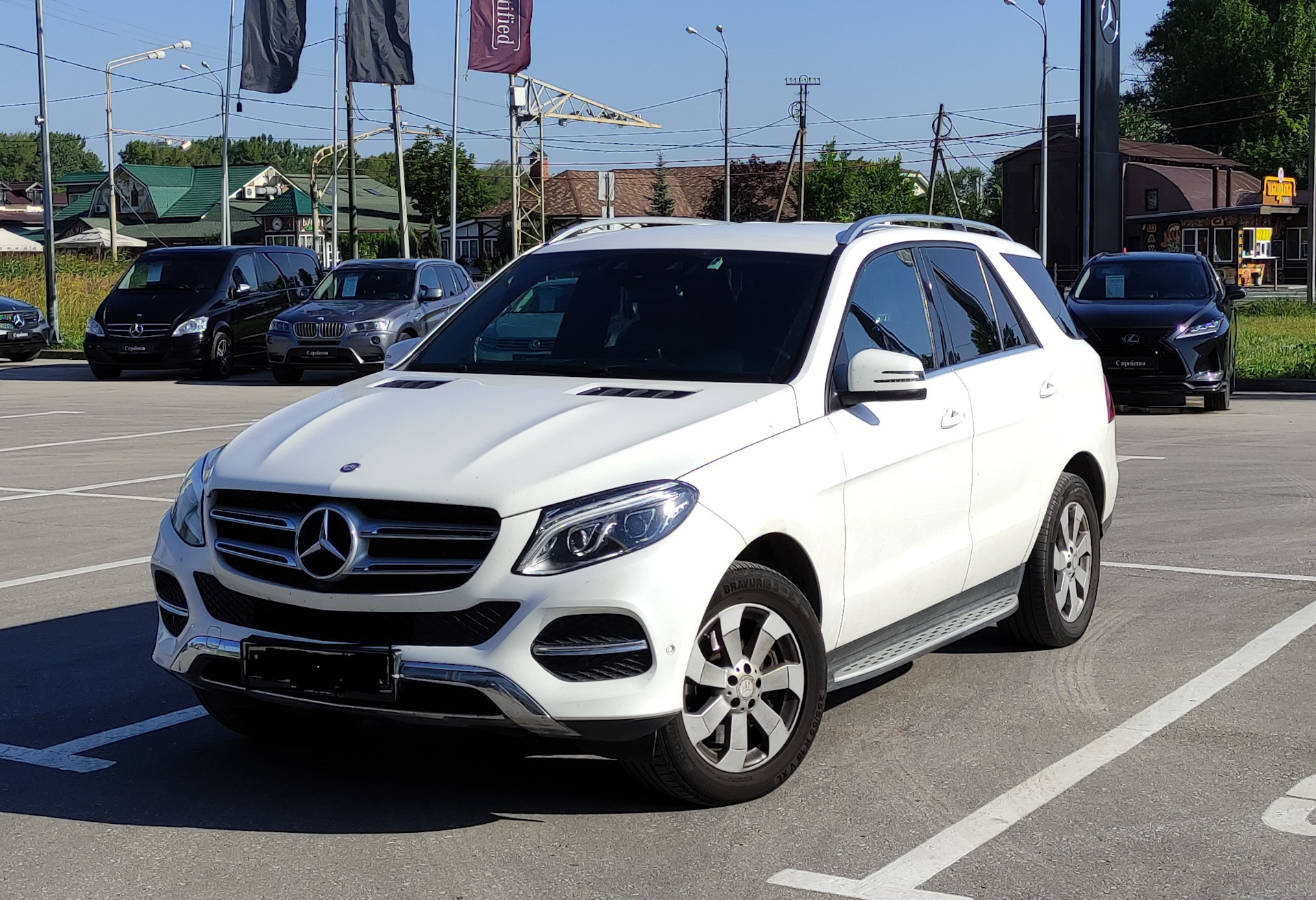 Замена ремня с роликами и натяжителем. — Mercedes-Benz GLE-Class (W166 ...