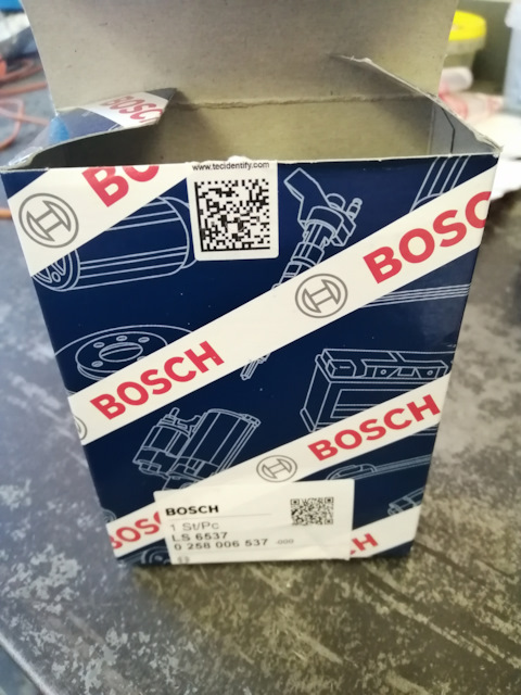 0258006537 Лямбда зонд (датчик кислорода) BOSCH | Запчасти на DRIVE2