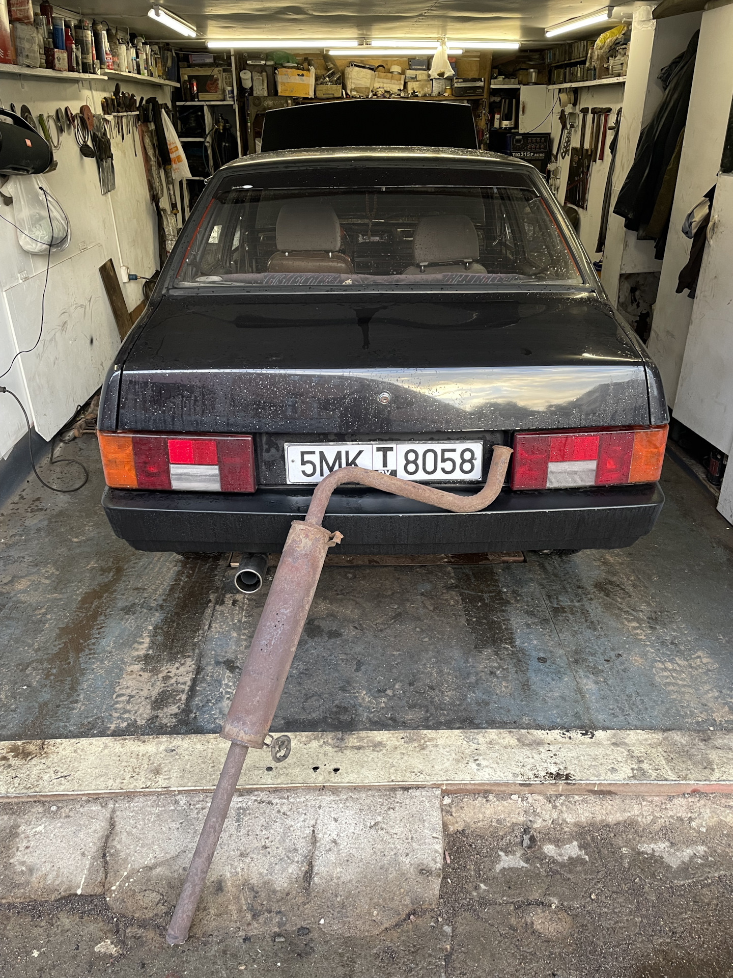 Замена резонатора ВАЗ 21099. — Lada 21099, 1,3 л, 1993 года | другое ...