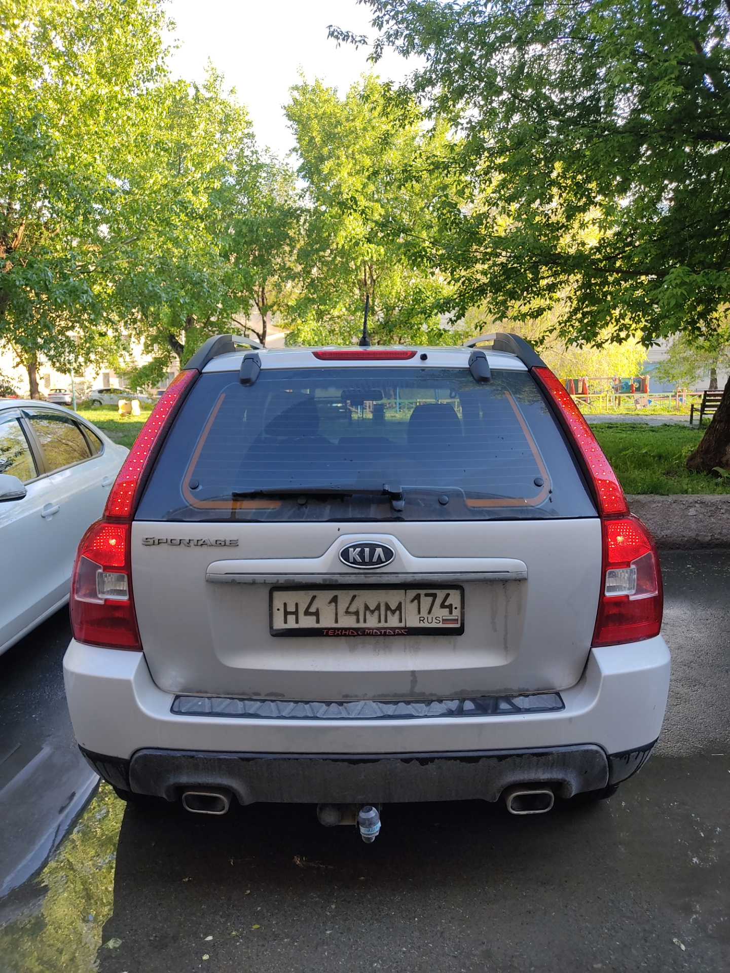 Тюнинх. — KIA Sportage (2G), 2 л, 2010 года | тюнинг | DRIVE2