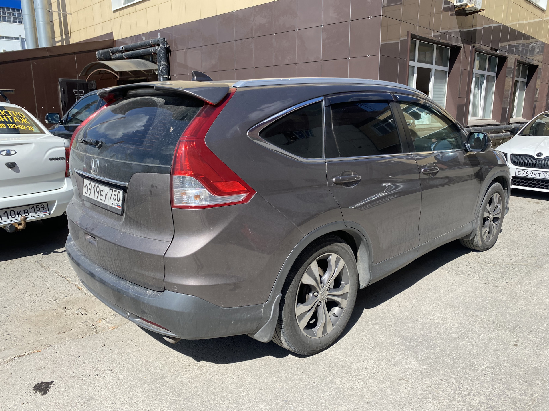 Спойлер — Honda CR-V (RM), 2 л, 2014 года | стайлинг | DRIVE2