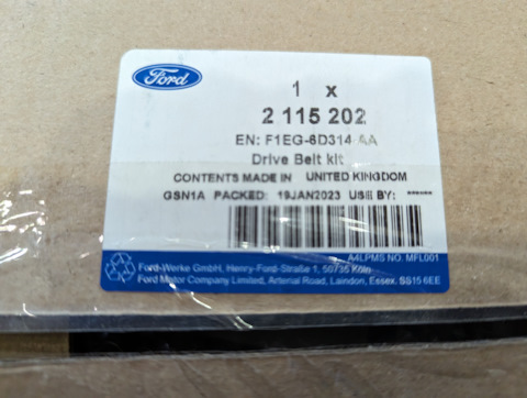 2115202 КОМП. ПРИВ.РЕМ. Ford | Запчасти на DRIVE2