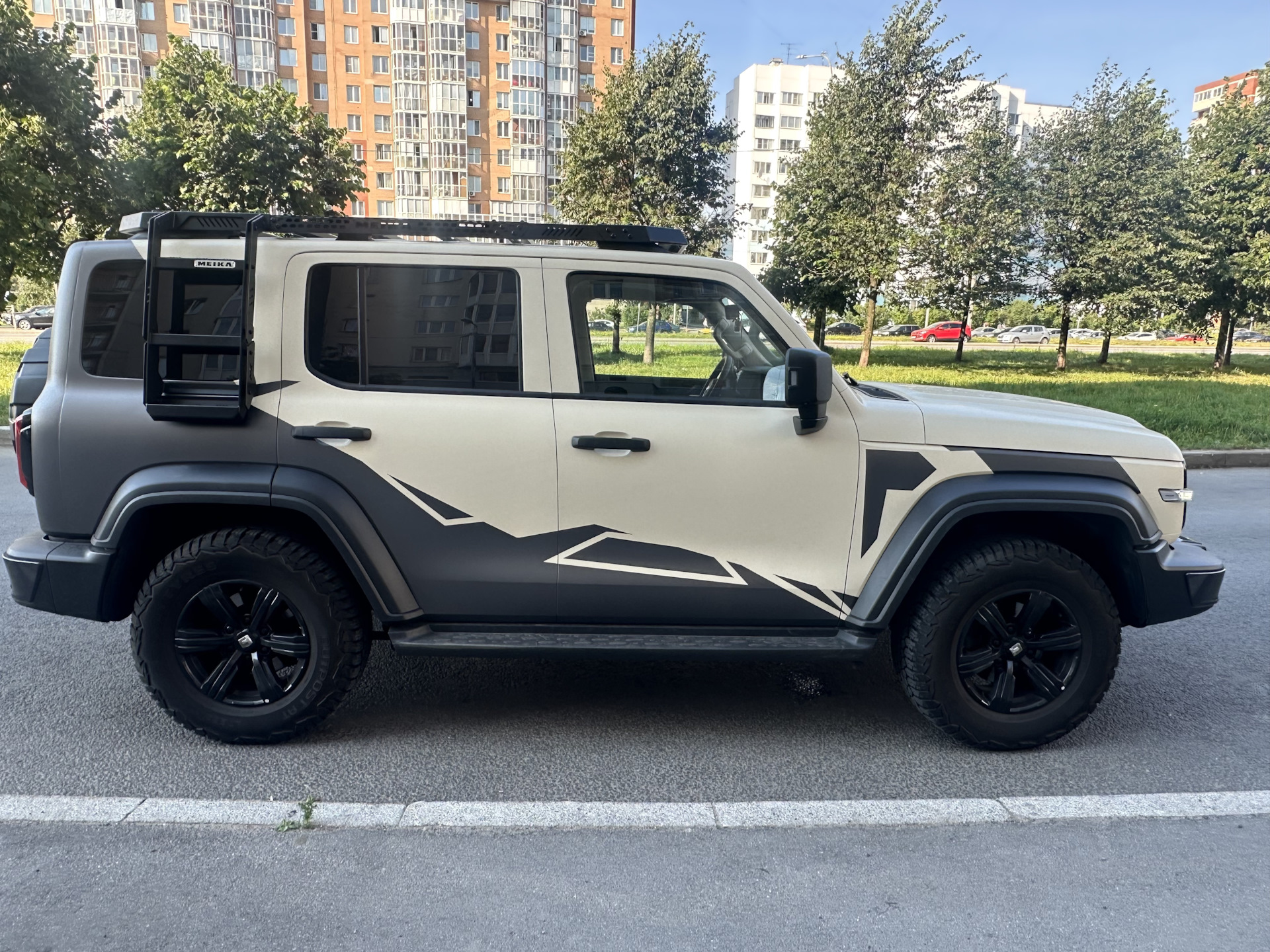 Багажник+лестница Meika — Tank 300, 2 л, 2023 года | аксессуары | DRIVE2