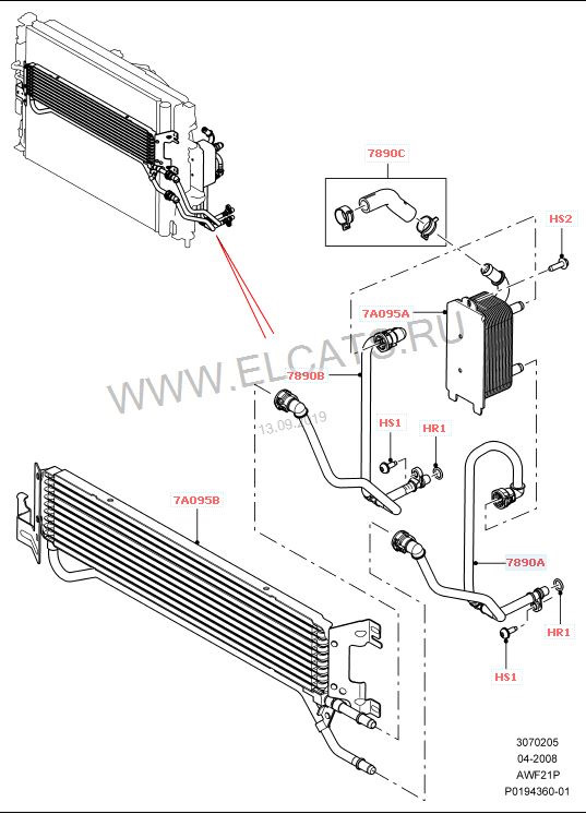 Ехал ехал, не доехал. Поломка радиатора акпп. — Volvo S80 (2G), 2,5 л ...