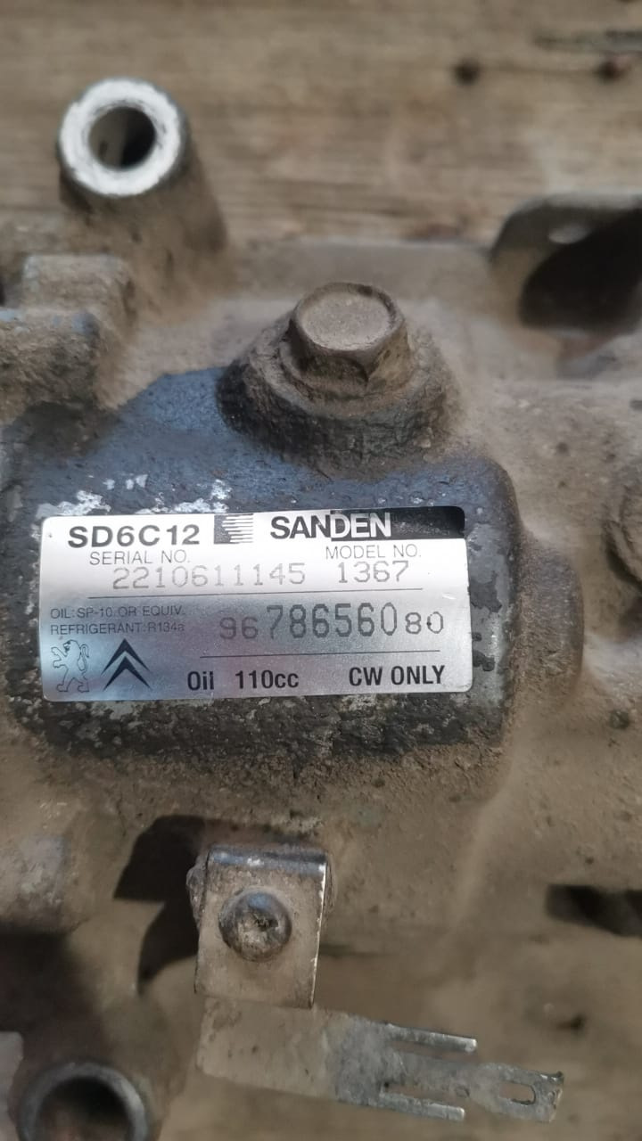 9678656080 Компрессор кондиционера Peugeot Citroen | Запчасти на DRIVE2
