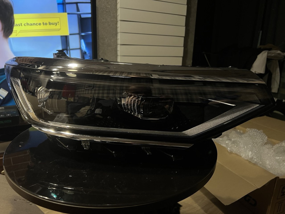 Установка матричных фар IQ Light Passat B8.5 — Volkswagen Passat ...