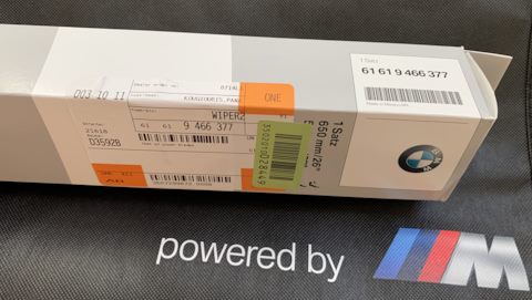 61619466377 Комплект щеток стеклоочистителя BMW | Запчасти на DRIVE2