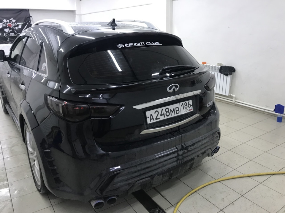 Тонировка — Infiniti FX (2G), 3,7 л, 2010 года | тюнинг | DRIVE2