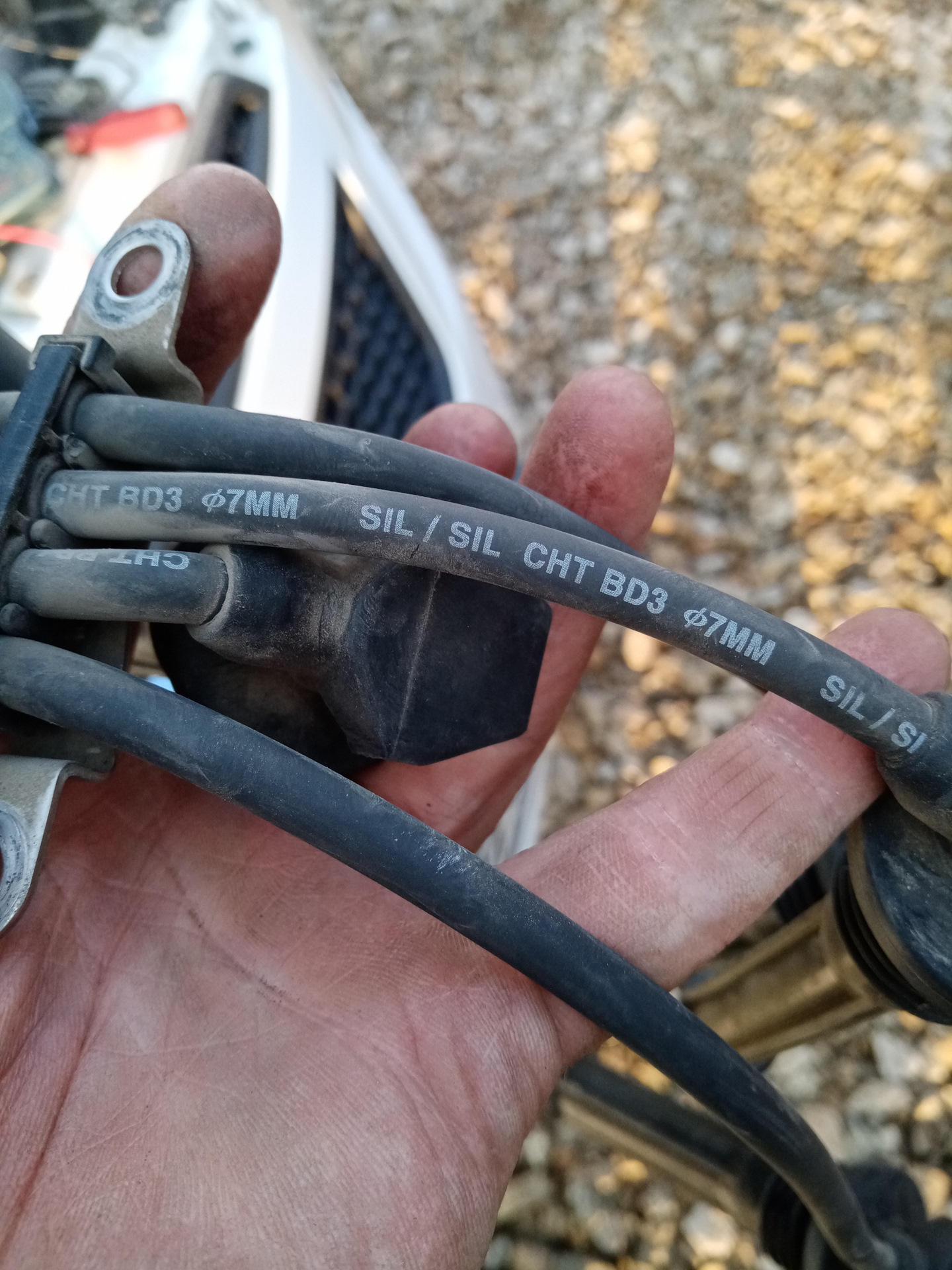 Замена высоковольтных проводов — Chevrolet Spark (M300), 1 л, 2013 года ...