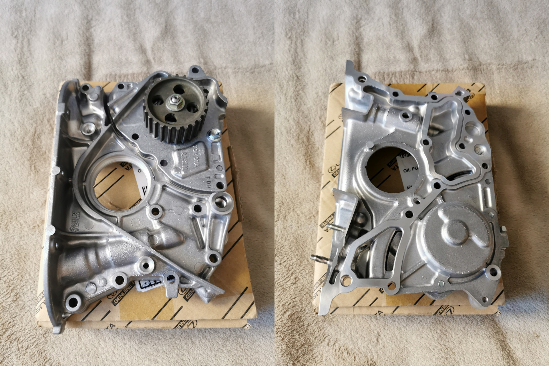 ТО — ГРМ, Помпа, Маслонасос, Аккумулятор, Генератор. — Toyota Carina E ...