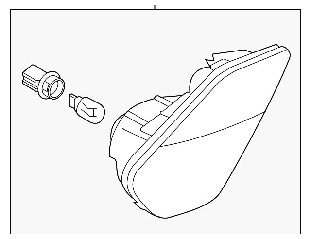 8336A153 Отражатель задний левый Mitsubishi | Запчасти на DRIVE2