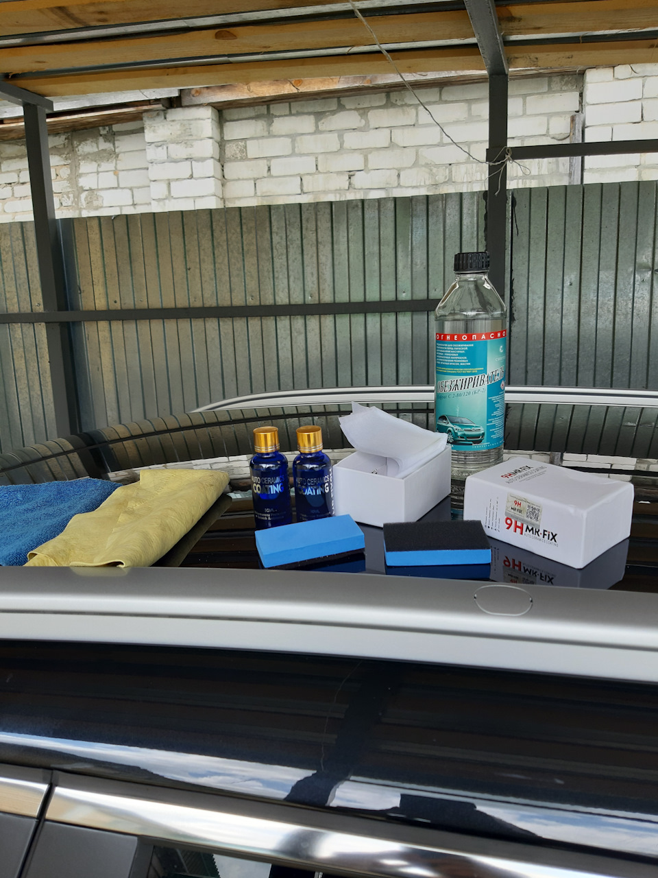 Жидкая керамика 9H MR-FIX — KIA Ceed SW (3G), 1,6 л, 2019 года ...