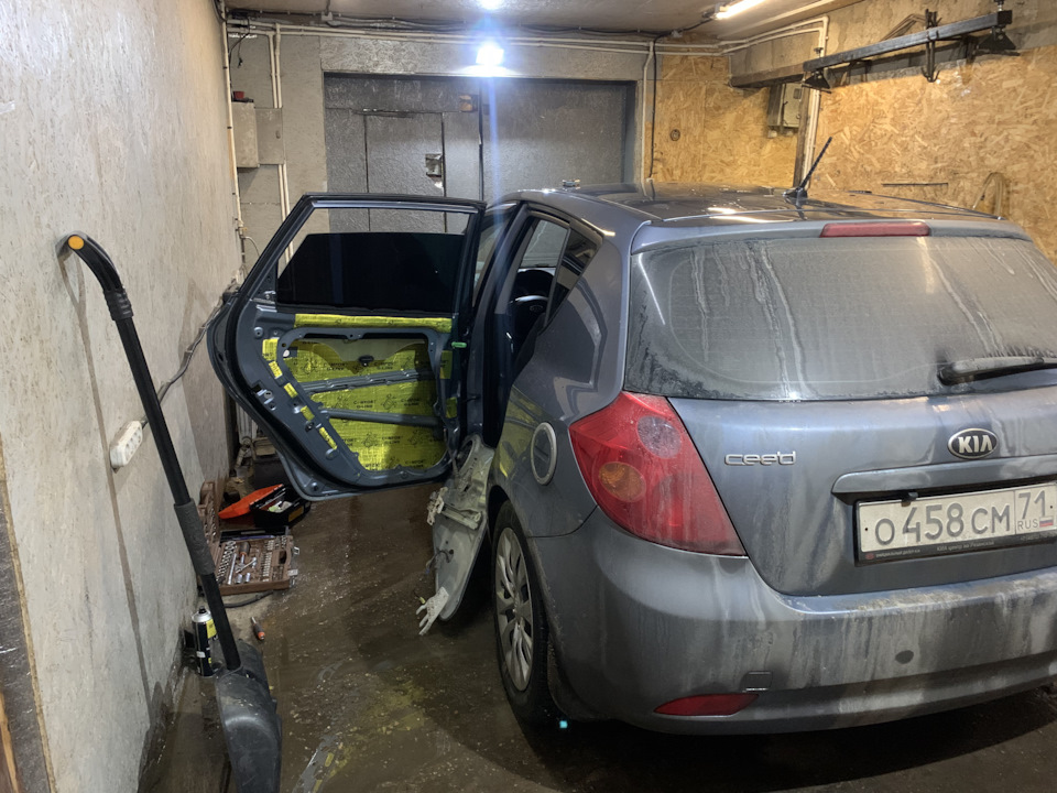 Замена замков дверей — KIA Ceed (1G), 1,6 л, 2009 года | визит на сервис | DRIVE2