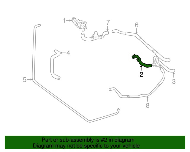 A2098300096 Шланг печки Mercedes | Запчасти на DRIVE2