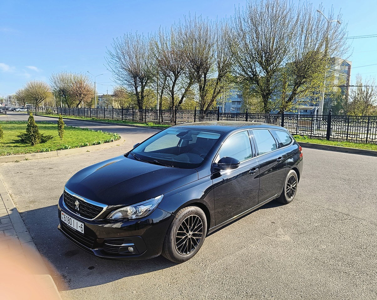 Уже на лете, клас — Peugeot 308 SW (2G), 1,6 л, 2017 года | колёсные ...