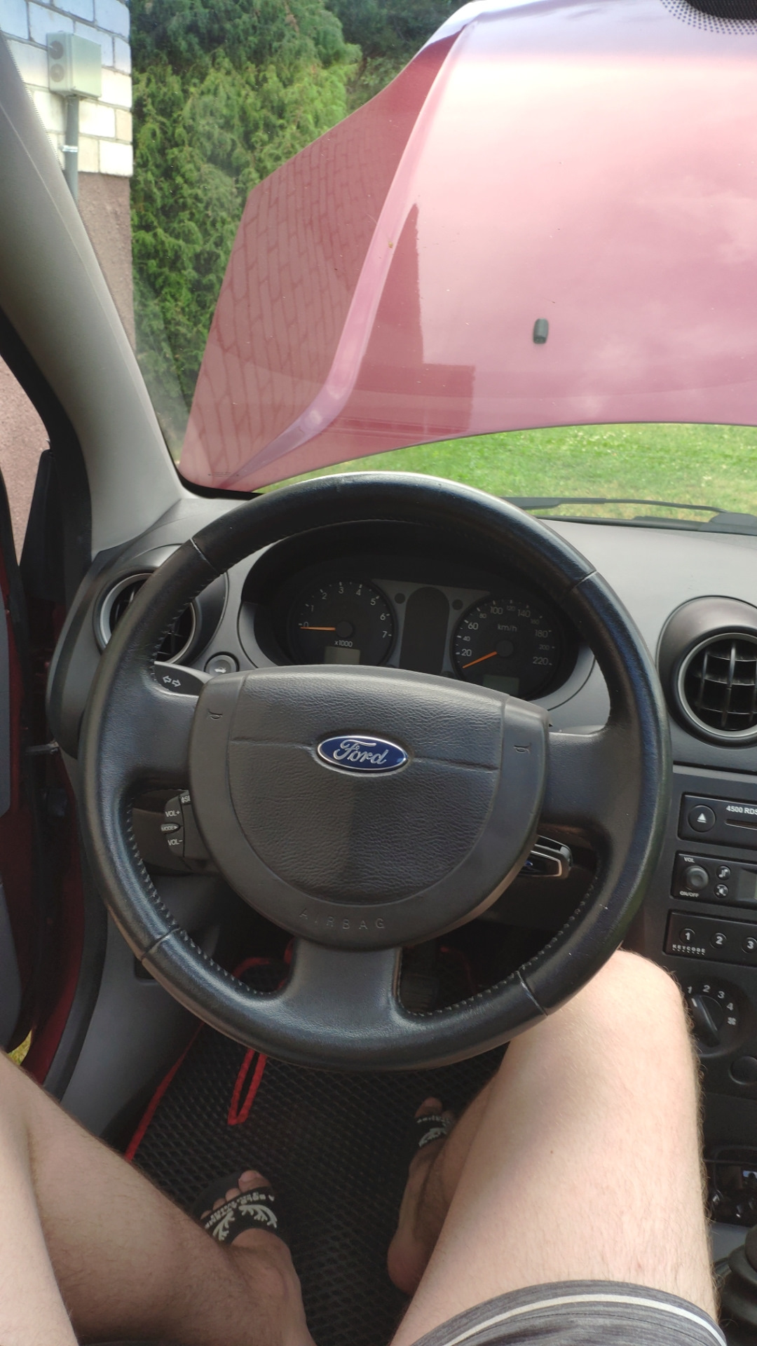 "Новый" руль — Ford Fiesta (Mk V), 1,3 л, 2003 года | своими руками ...