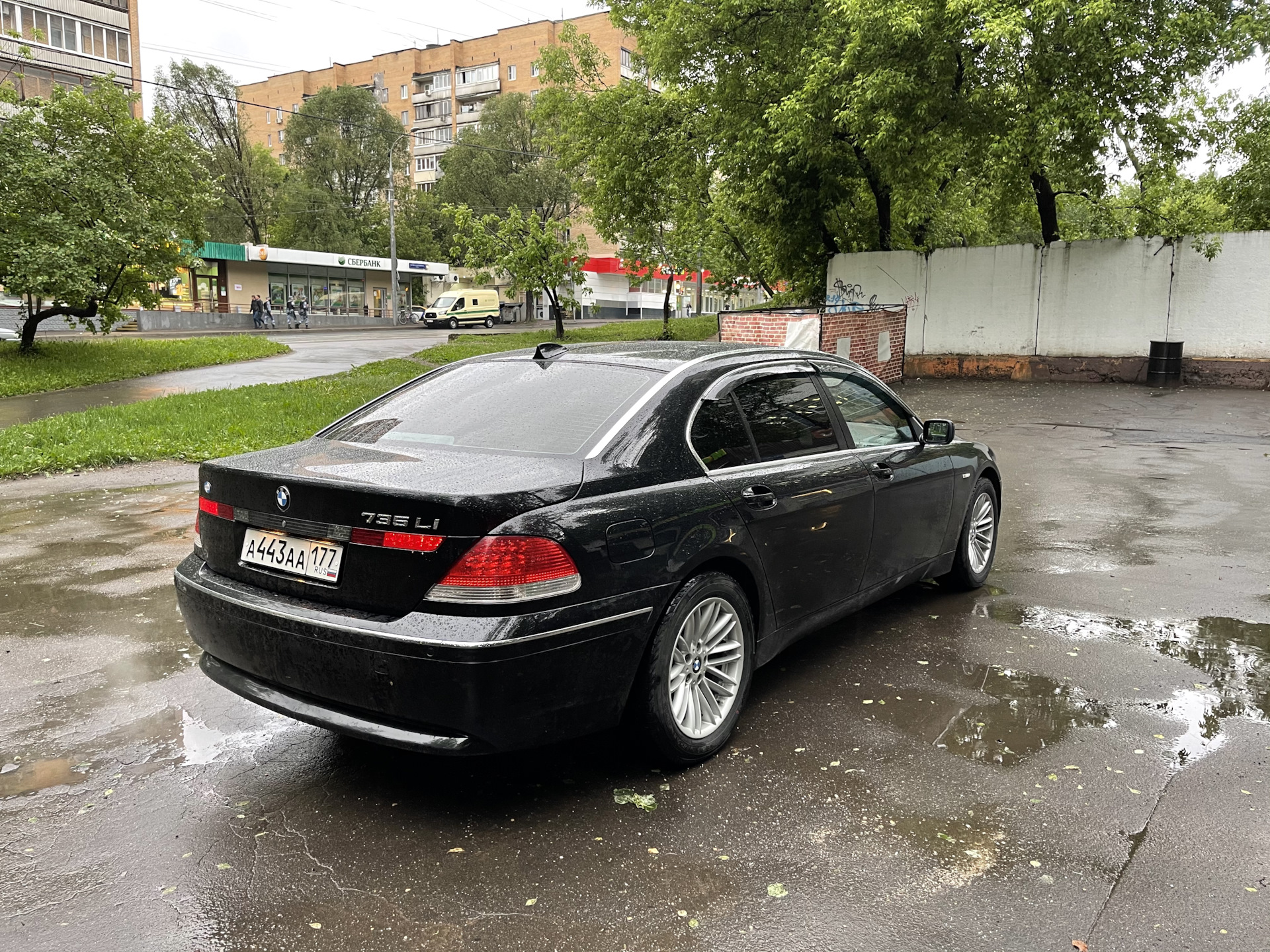 Вид имеет💪 — BMW 7 series (E65/E66), 3,6 л, 2004 года | колёсные диски | DRIVE2