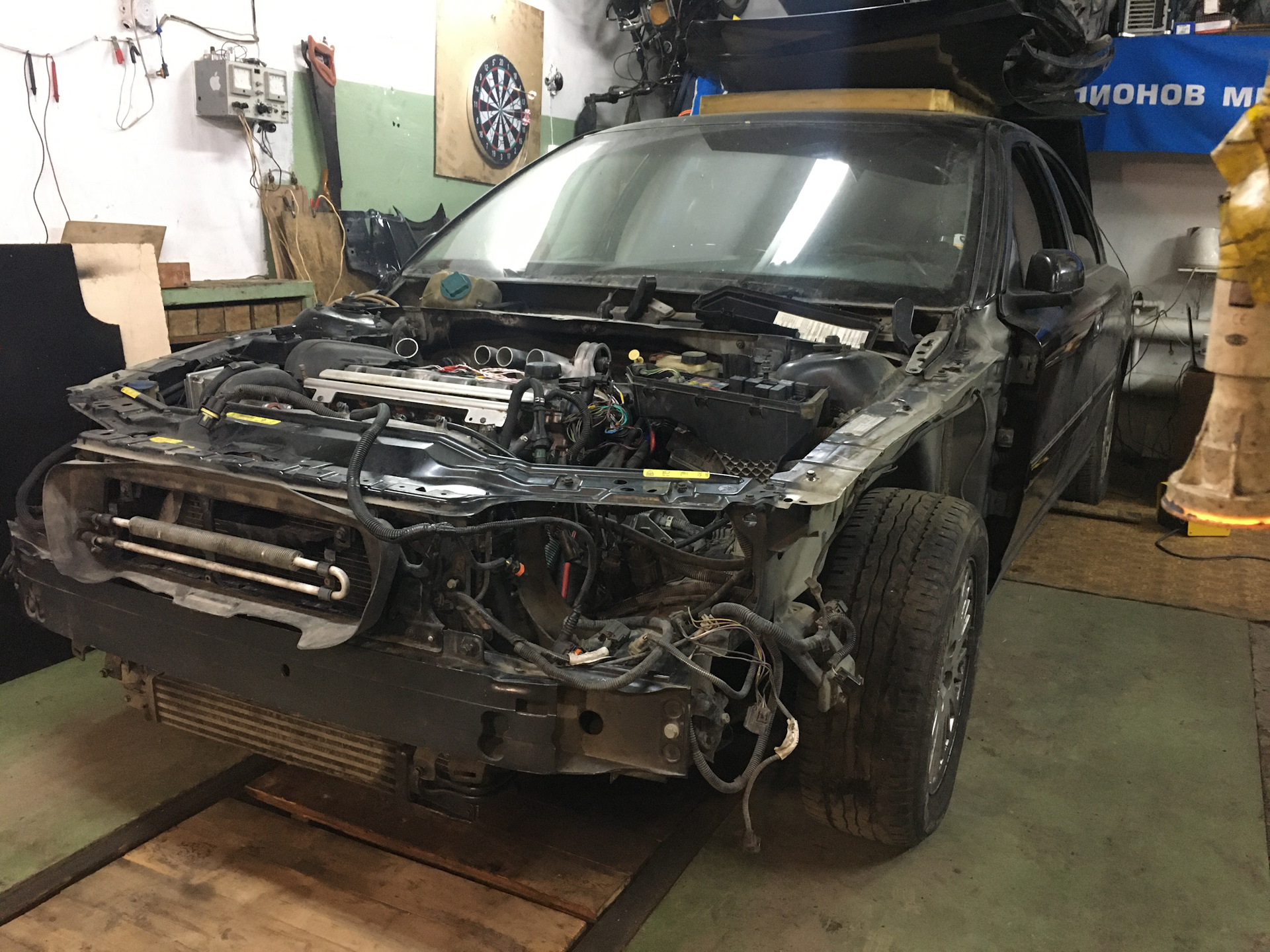 Установка двигателя B6294T в гаражных условиях парт ту — Volvo S80 (1G ...