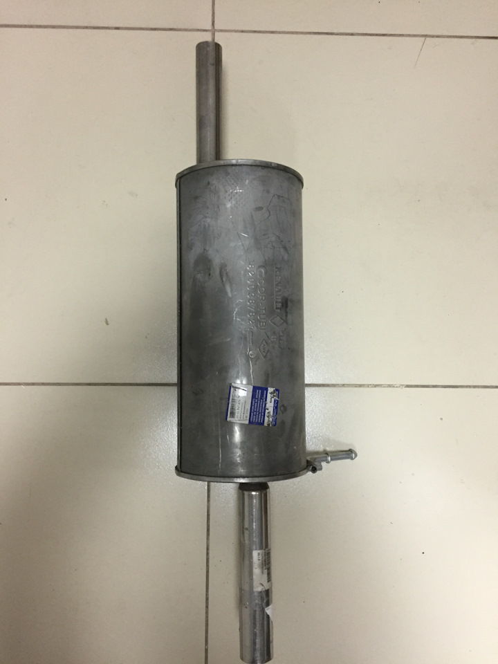 6001547676 Глушитель RENAULT | Запчасти на DRIVE2