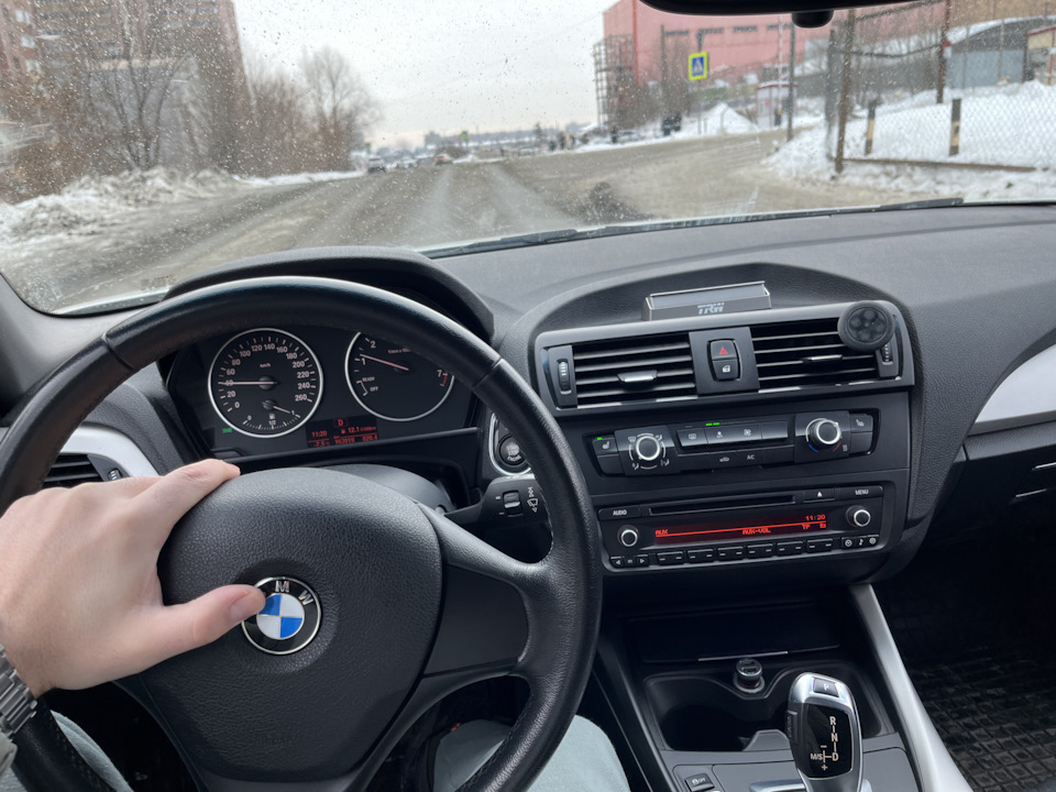 Долгожданный мульти-пульти руль😈😁 — BMW 1 series (F20), 1,6 л., 2013 ...